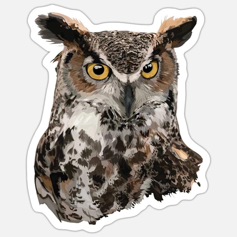 Sowa Stickers | Unique Designs | Spreadshirt