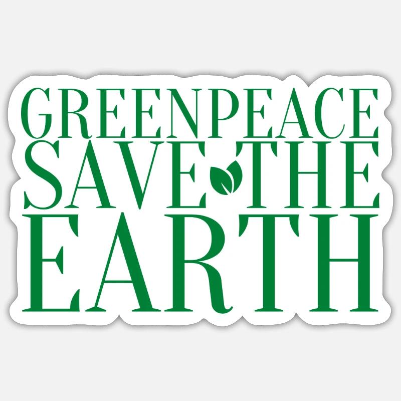 Greenpeace Stickers | Unique Designs | Spreadshirt