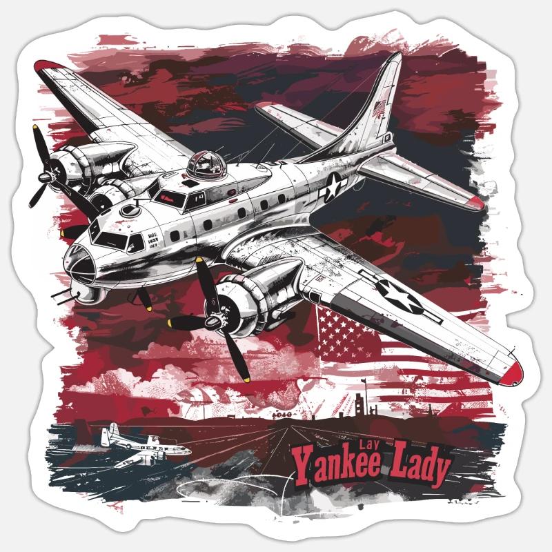 Yankee Stickers | Unique Designs | Spreadshirt