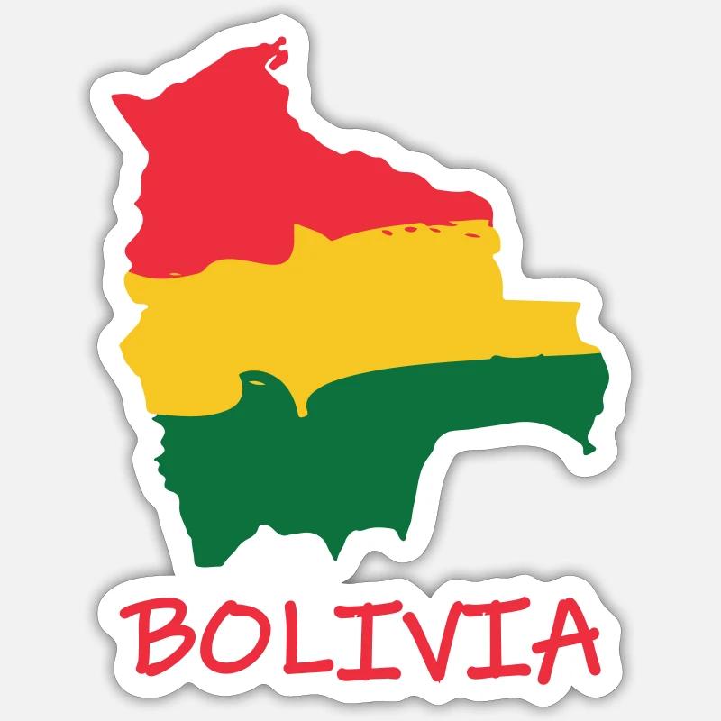 Bolivia Stickers | Unique Designs | Spreadshirt