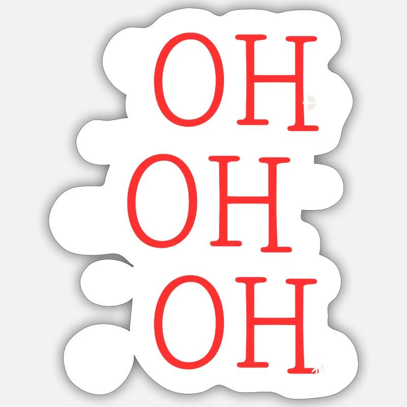 Ohs Stickers | Unique Designs | Spreadshirt