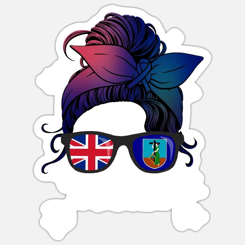 Montserrat Stickers | Unique Designs | Spreadshirt
