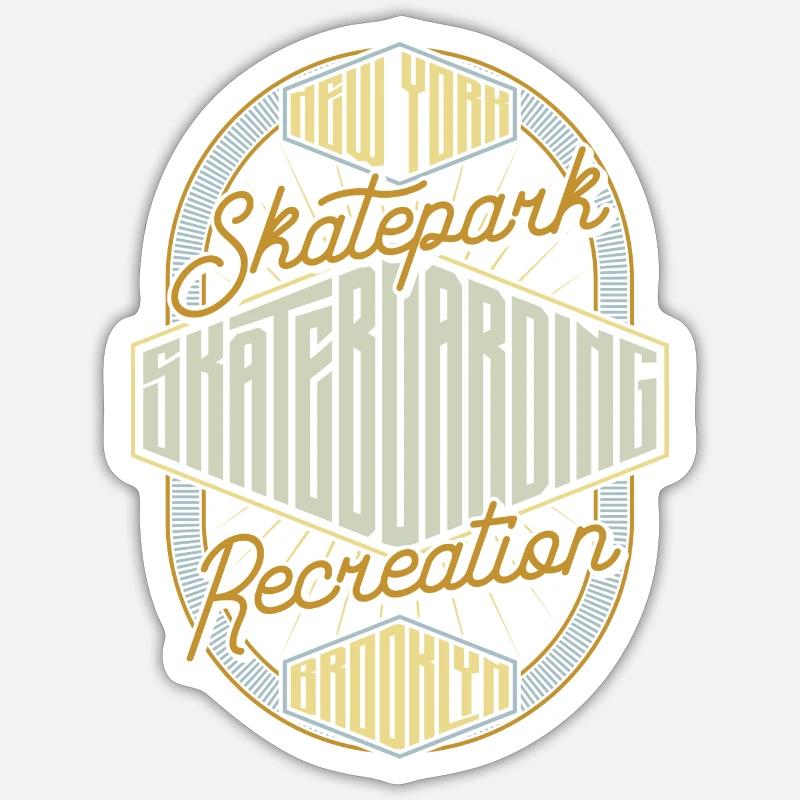 Skatepark Stickers | Unique Designs | Spreadshirt