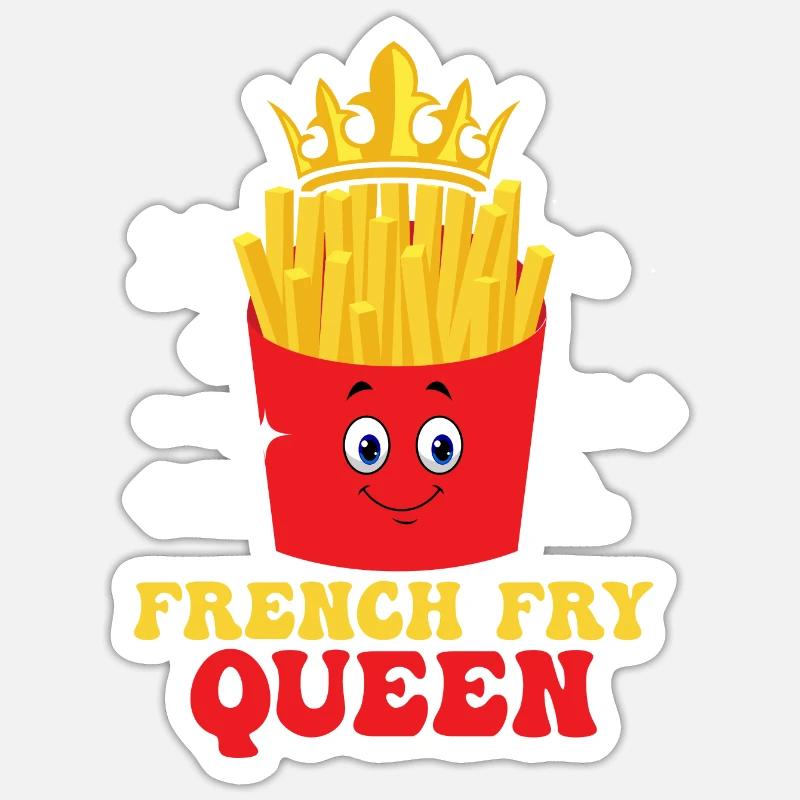 French-fry Stickers | Unique Designs | Spreadshirt