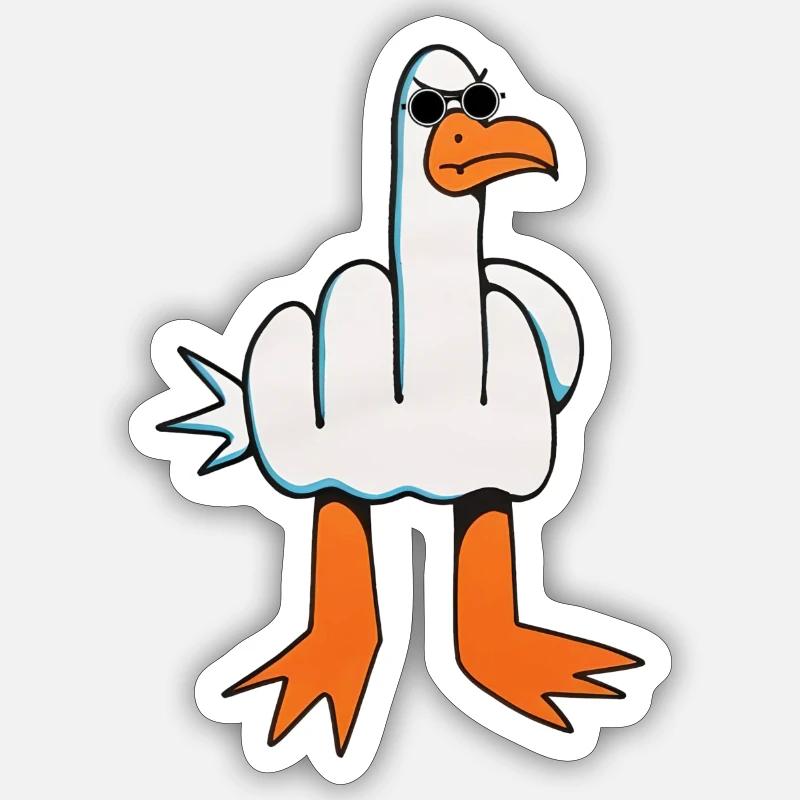 Seagull Stickers | Unique Designs | Spreadshirt
