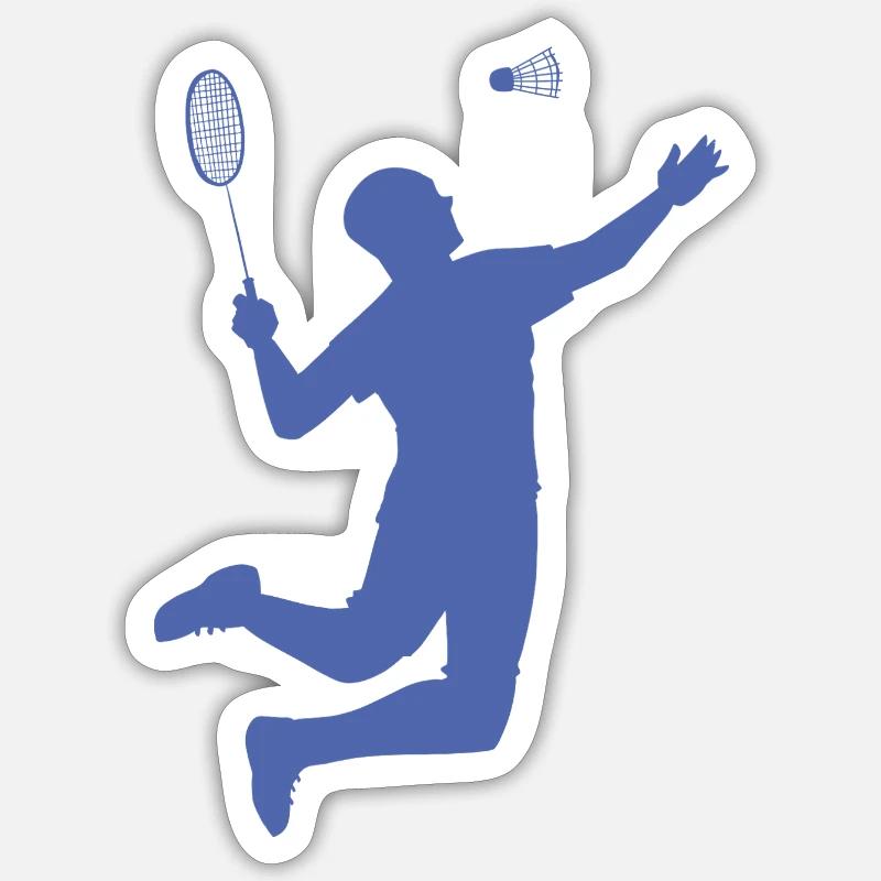 Badminton Stickers | Unique Designs | Spreadshirt