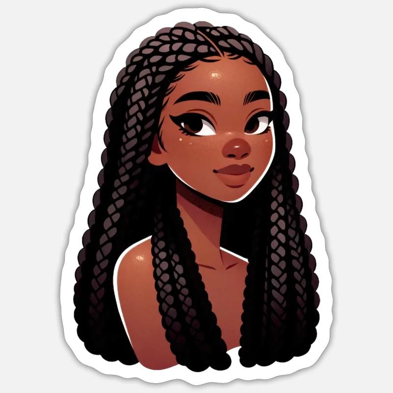 Braiding Stickers | Unique Designs | Spreadshirt