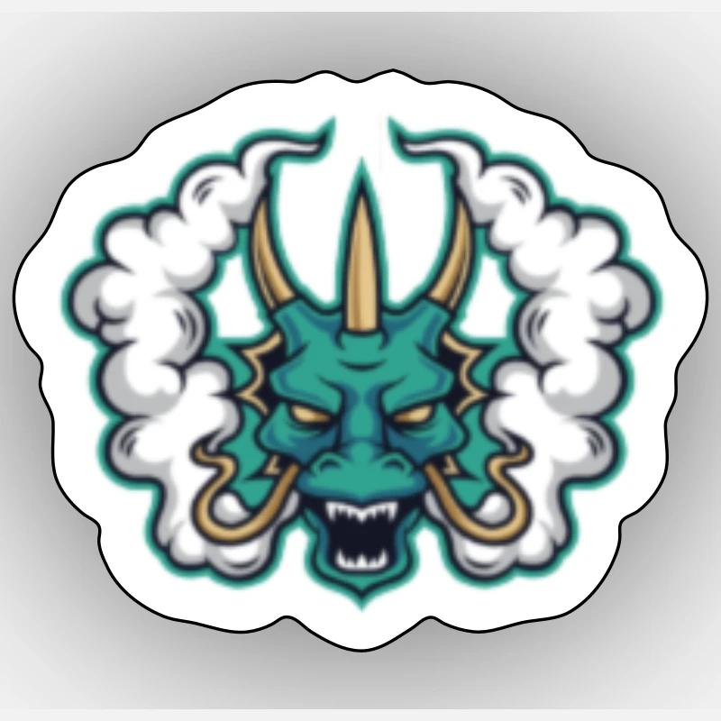 Dragonfire Stickers | Unique Designs | Spreadshirt