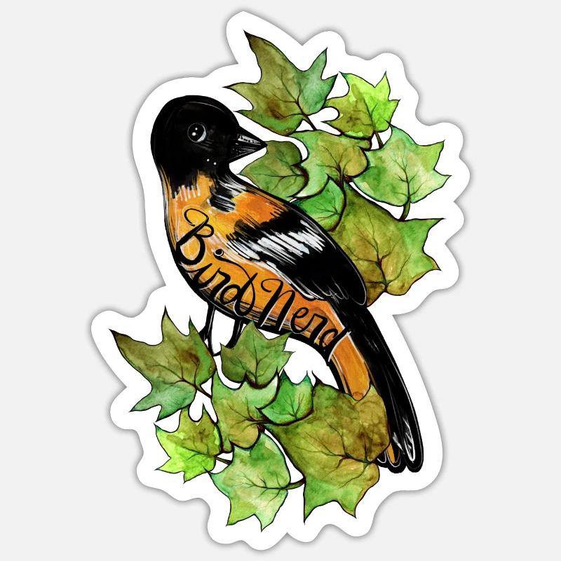 Bird-nerd Stickers | Unique Designs | Spreadshirt