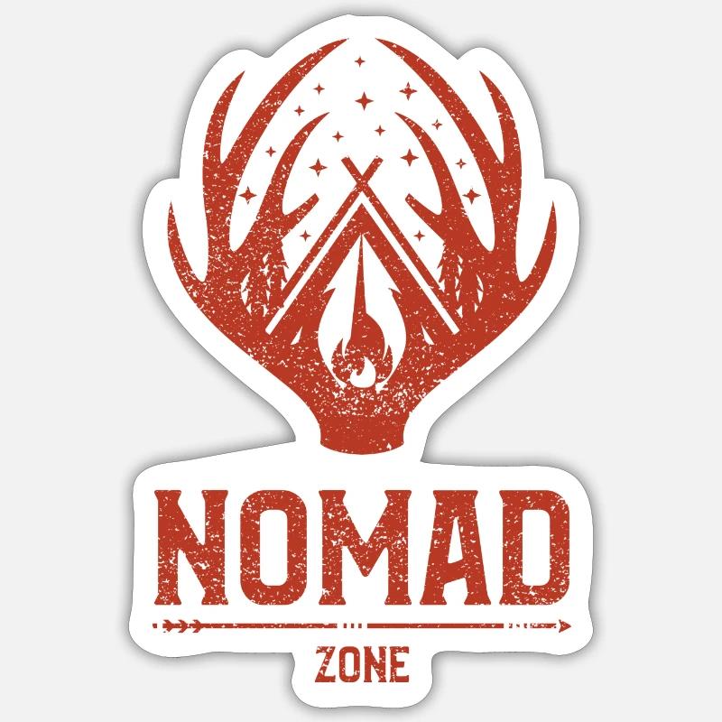 Nomade Stickers | Unique Designs | Spreadshirt