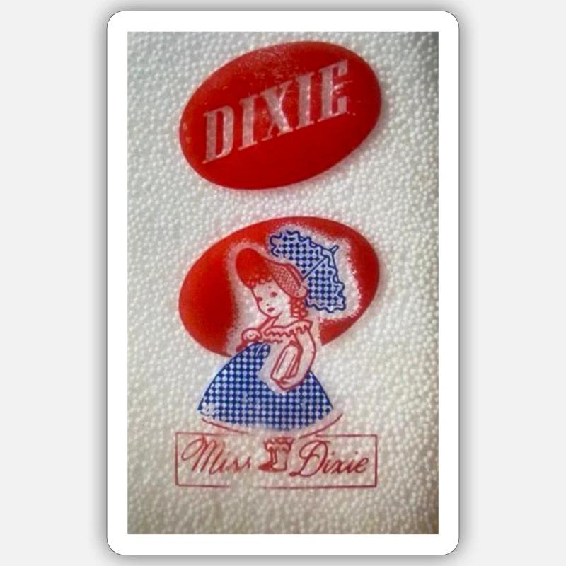 Dixie Stickers | Unique Designs | Spreadshirt