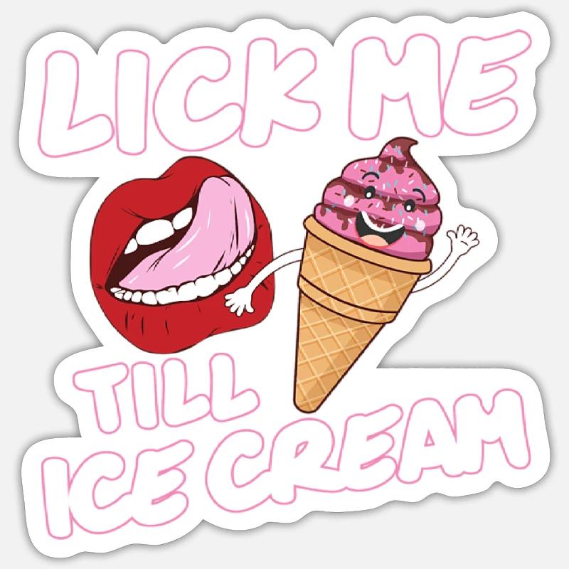Lick Stickers | Unique Designs | Spreadshirt
