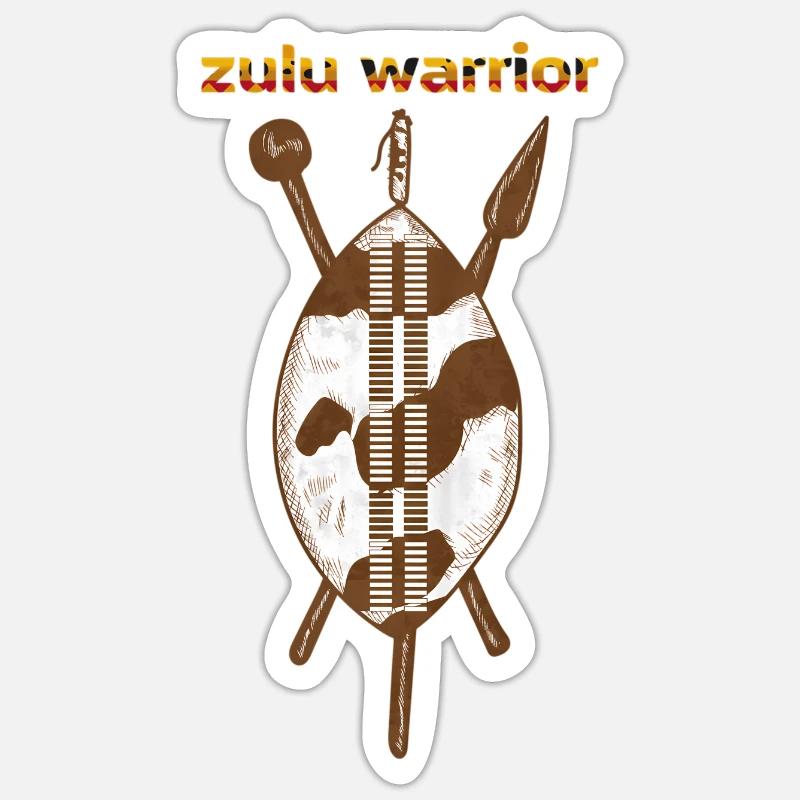 Zulu Stickers | Unique Designs | Spreadshirt