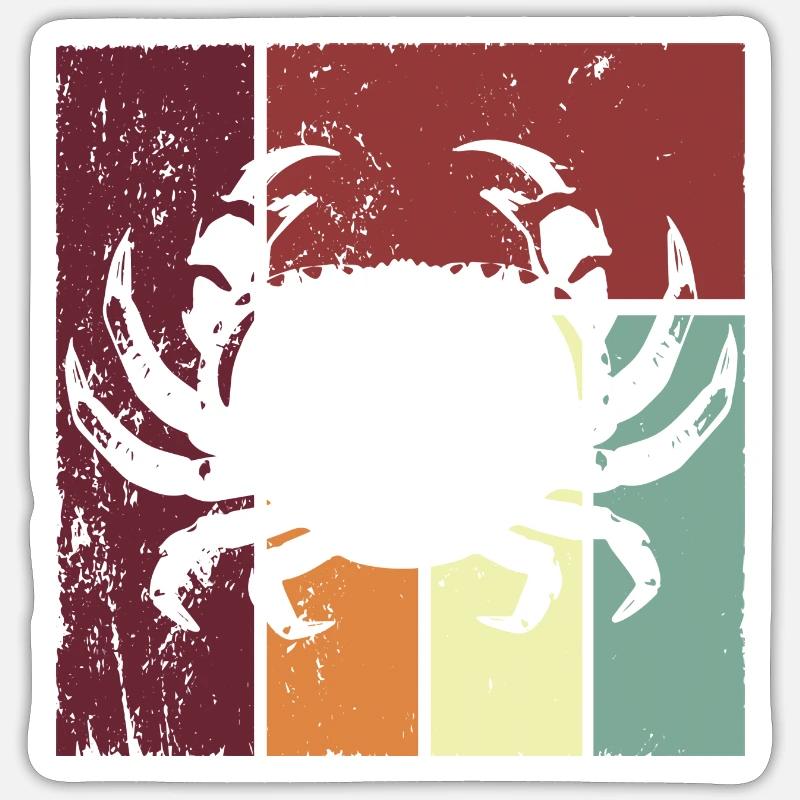 Crab Stickers | Unique Designs | Spreadshirt
