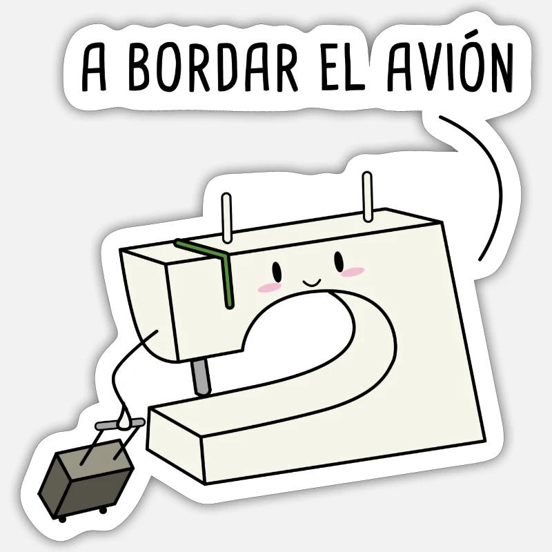 Avión Stickers | Unique Designs | Spreadshirt