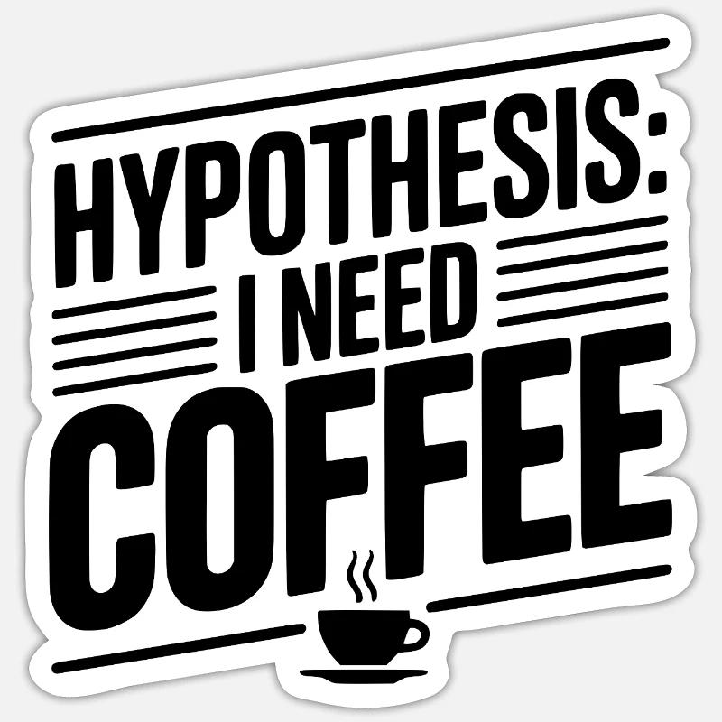 Hypothesis Stickers | Unique Designs | Spreadshirt