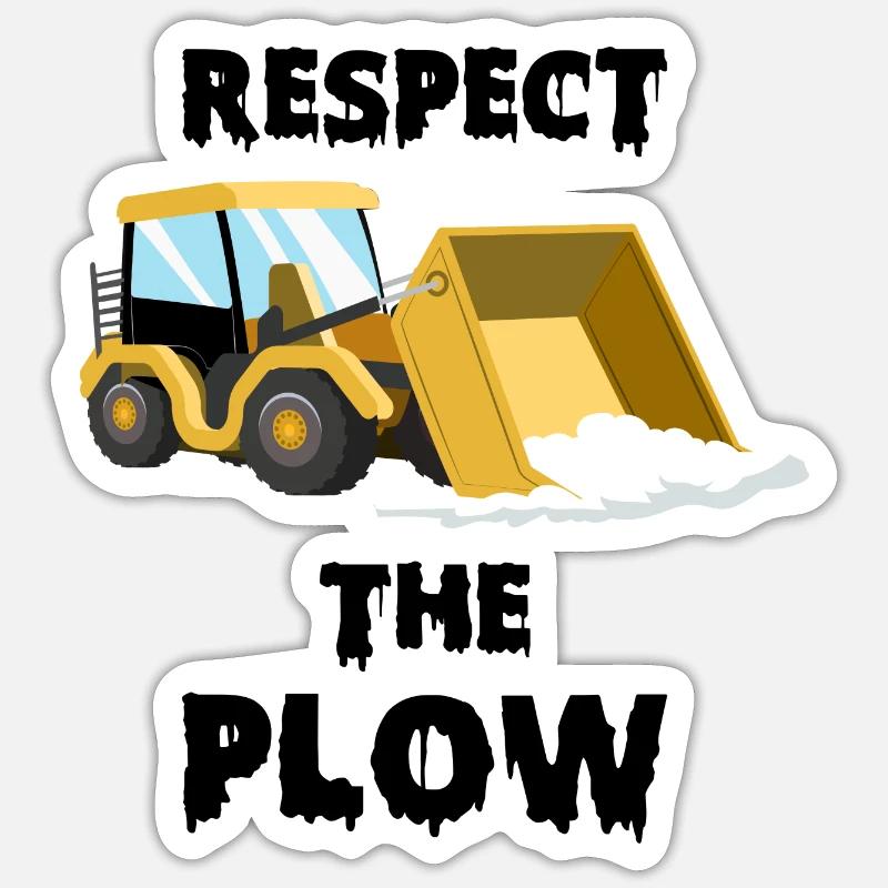 Plows Stickers | Unique Designs | Spreadshirt