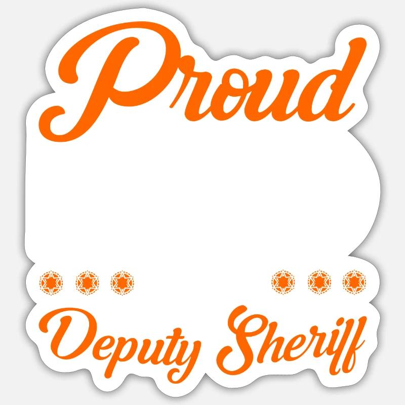 Sheriff-deputy Stickers | Unique Designs | Spreadshirt