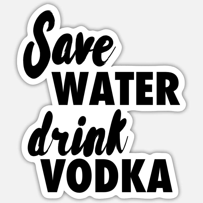 Vodka Stickers | Unique Designs | Spreadshirt