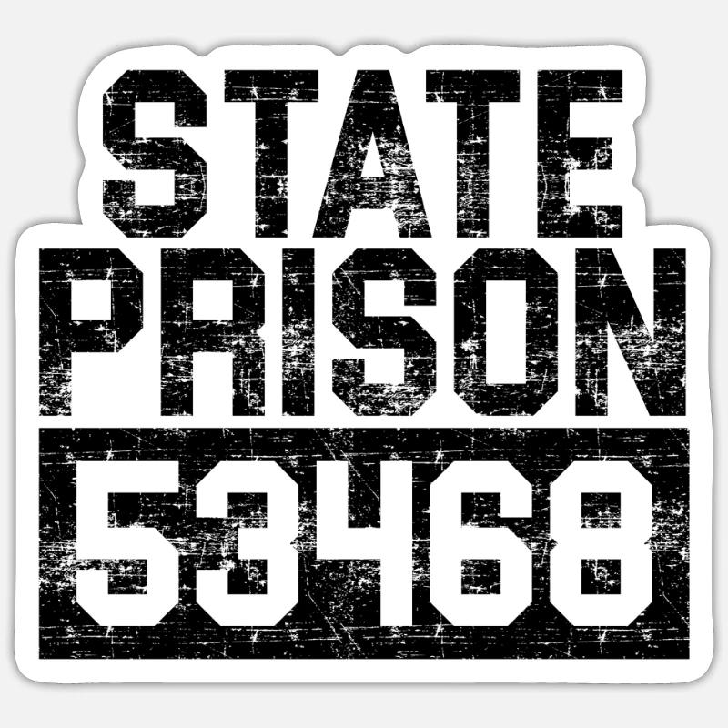 Prisoner Stickers | Unique Designs | Spreadshirt