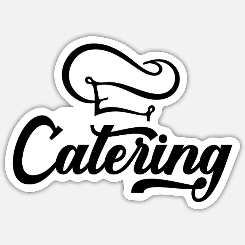 Catering Stickers | Unique Designs | Spreadshirt