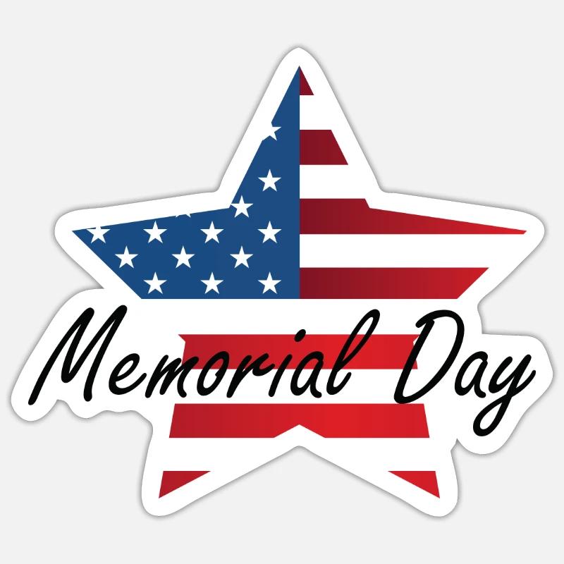 Memorial Day Stickers | Unique Designs | Spreadshirt