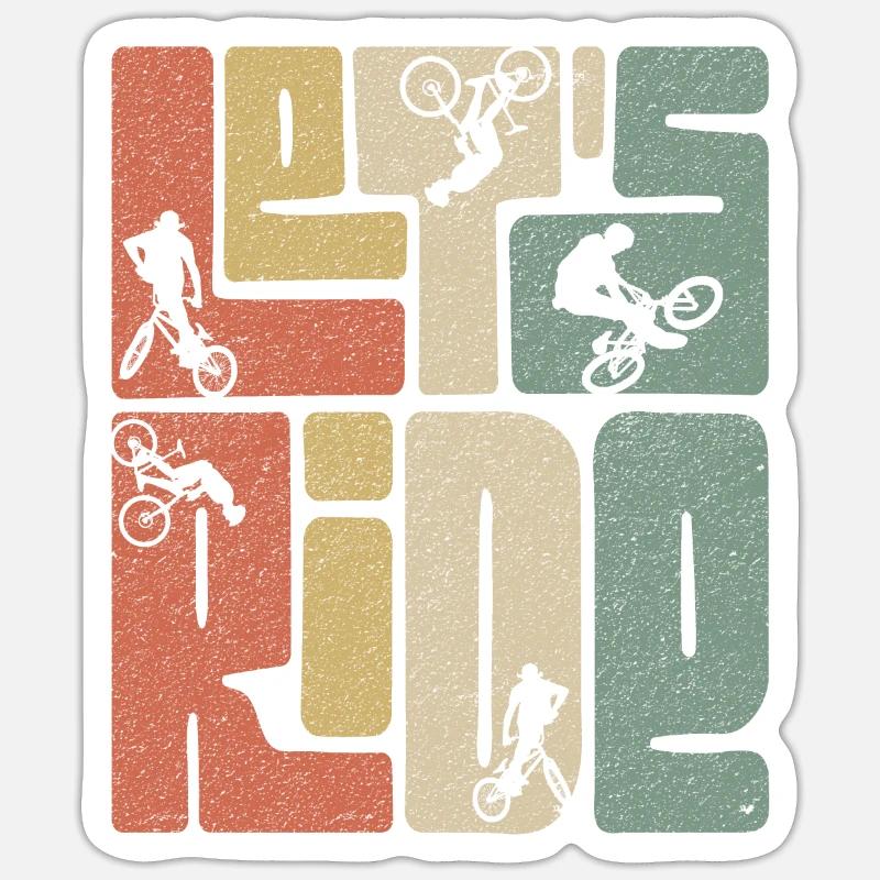 Ride-bmx Stickers | Unique Designs | Spreadshirt