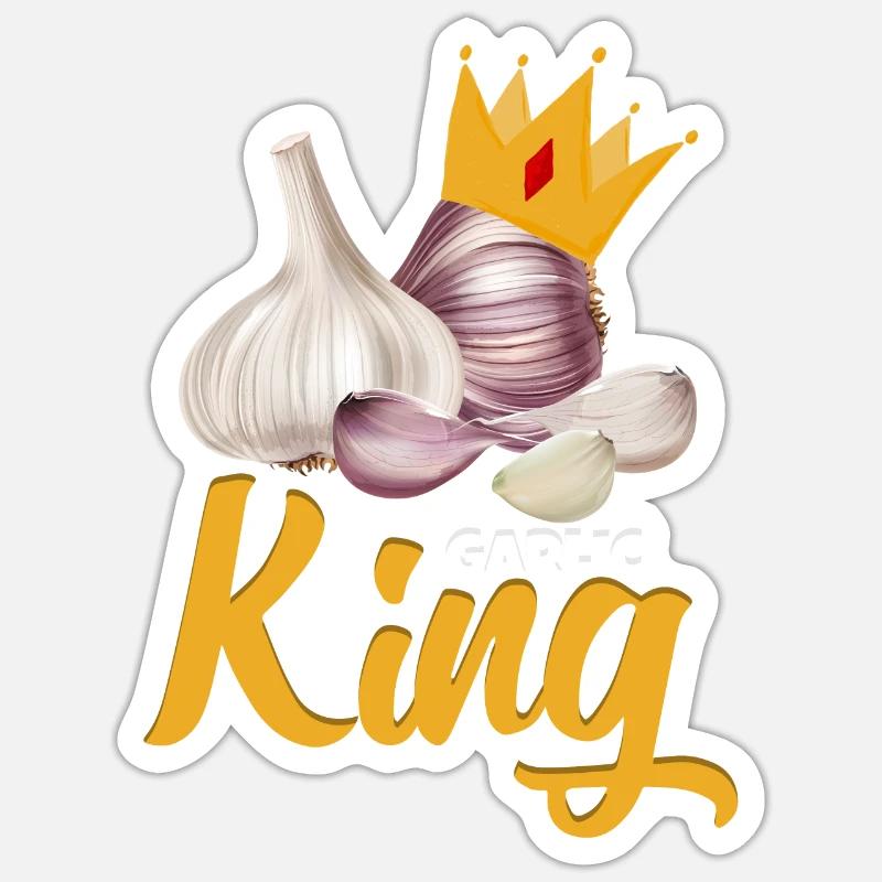 Garlic Stickers | Unique Designs | Spreadshirt