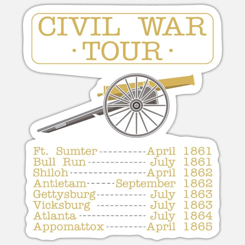 Civil War Stickers | Unique Designs | Spreadshirt