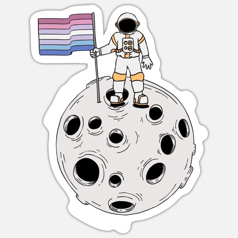 Bigender Stickers | Unique Designs | Spreadshirt