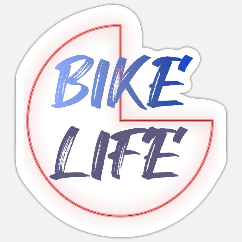Bikelife Stickers | Unique Designs | Spreadshirt