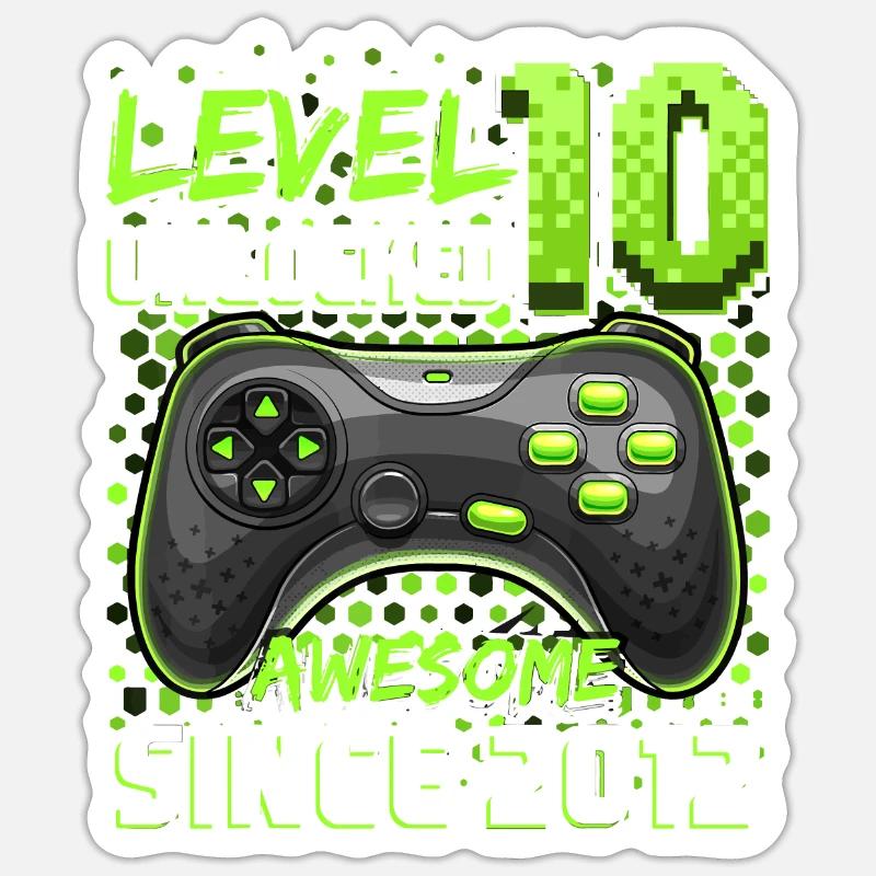 Level Stickers | Unique Designs | Spreadshirt