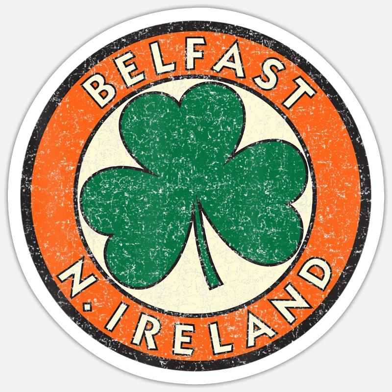 Belfast Stickers | Unique Designs | Spreadshirt