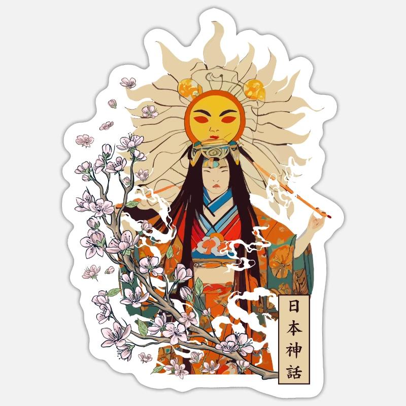 Amaterasu Stickers | Unique Designs | Spreadshirt