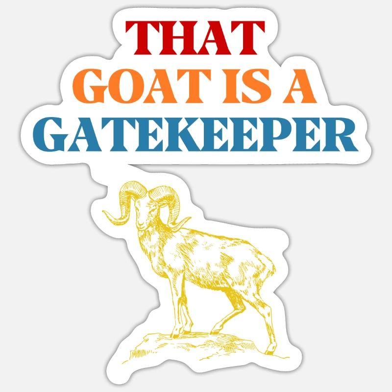 Gatekeeper Stickers | Unique Designs | Spreadshirt