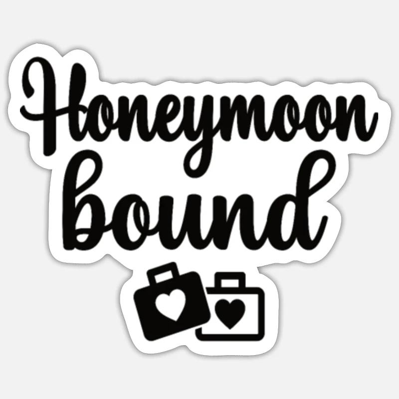 Wedding Couple Stickers | Unique Designs | Spreadshirt