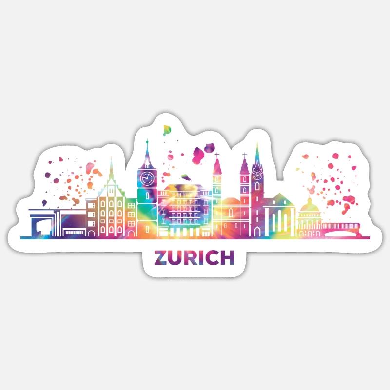 Zurich Stickers | Unique Designs | Spreadshirt