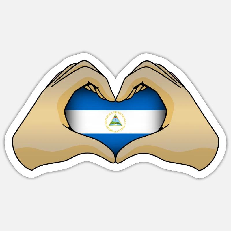 Nicaragua Stickers | Unique Designs | Spreadshirt