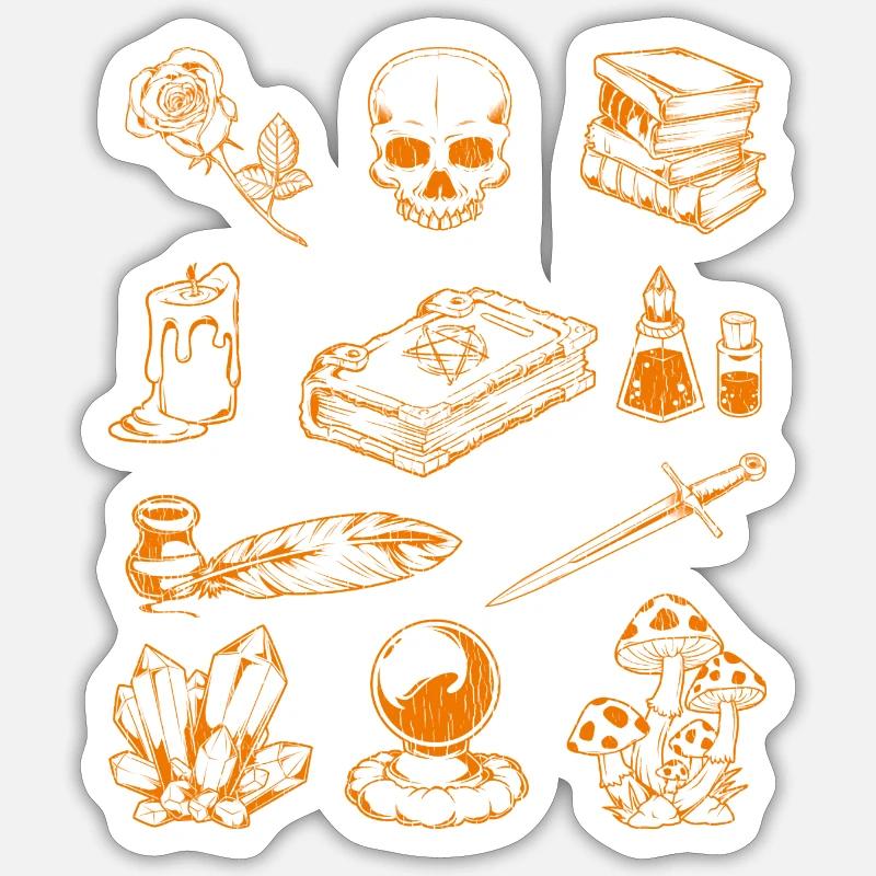 Witchcore Stickers | Unique Designs | Spreadshirt