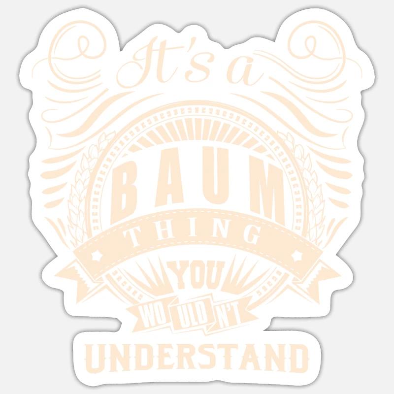 Baum Stickers | Unique Designs | Spreadshirt