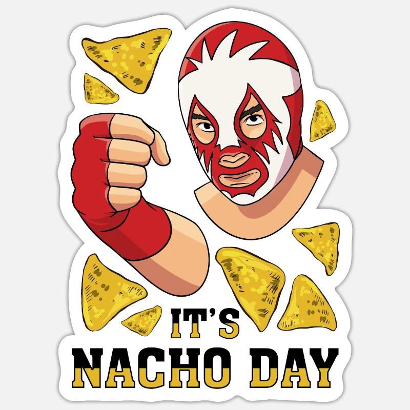 Nacho Stickers | Unique Designs | Spreadshirt