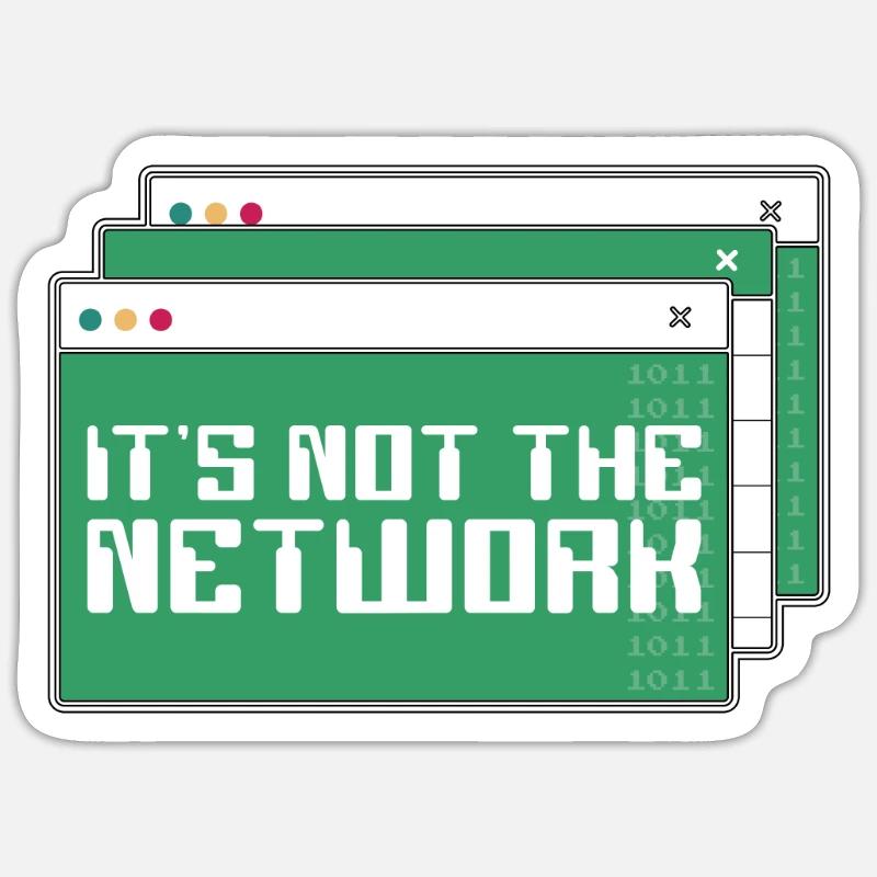 Network-engineer Stickers | Unique Designs | Spreadshirt