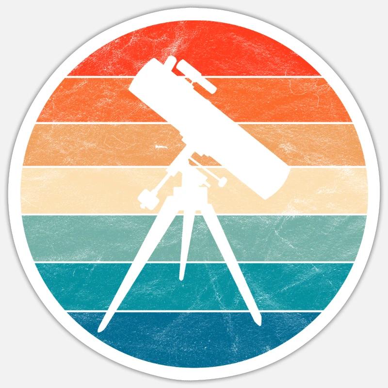 Telescope Stickers | Unique Designs | Spreadshirt