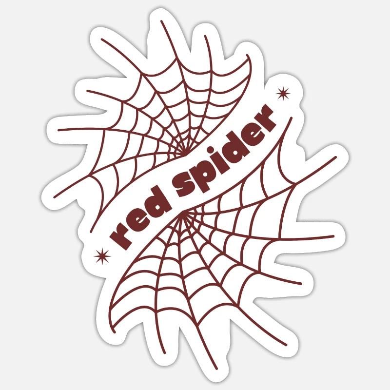 Red-spider Stickers | Unique Designs | Spreadshirt