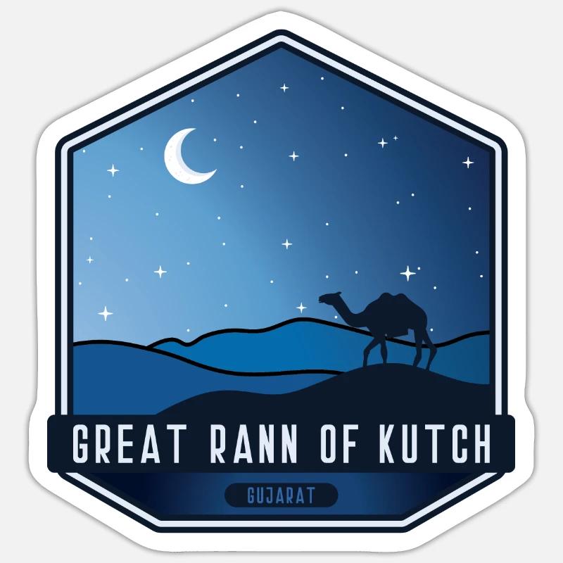 Gujarat Stickers | Unique Designs | Spreadshirt