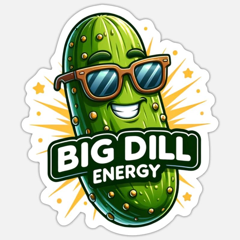 Dill Stickers | Unique Designs | Spreadshirt