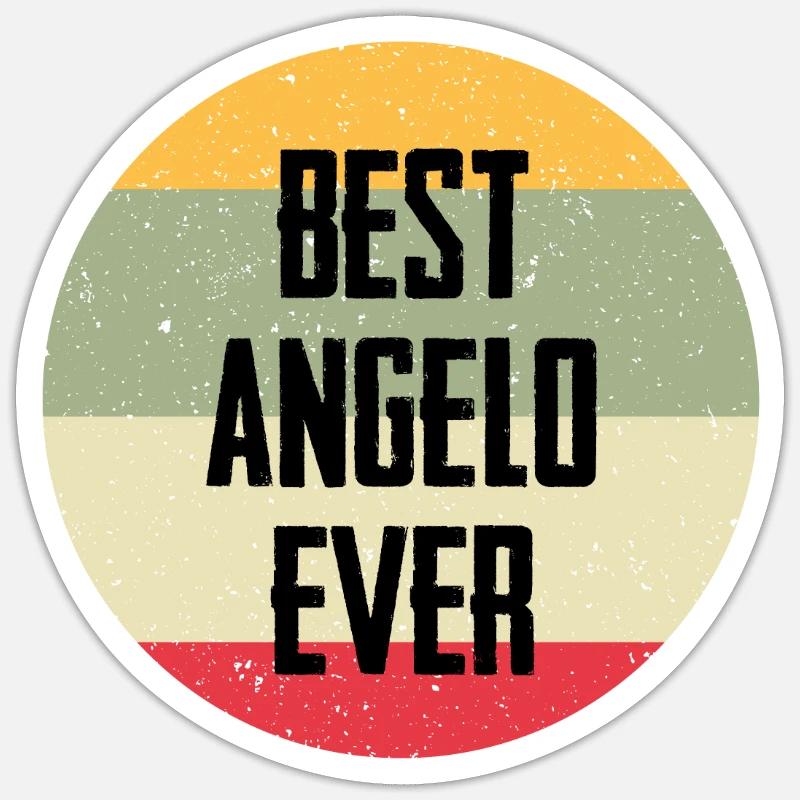 Angelo Stickers | Unique Designs | Spreadshirt