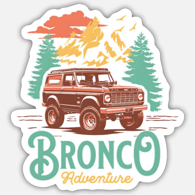 Broncos Stickers | Unique Designs | Spreadshirt