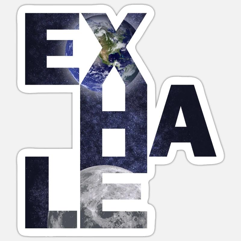 Exhale Stickers | Unique Designs | Spreadshirt