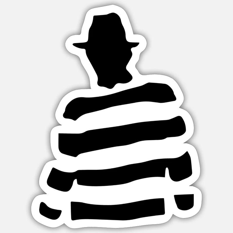 Freddy Krueger Sticker 🥇 Vinyls And Stickers Freddy Krueger